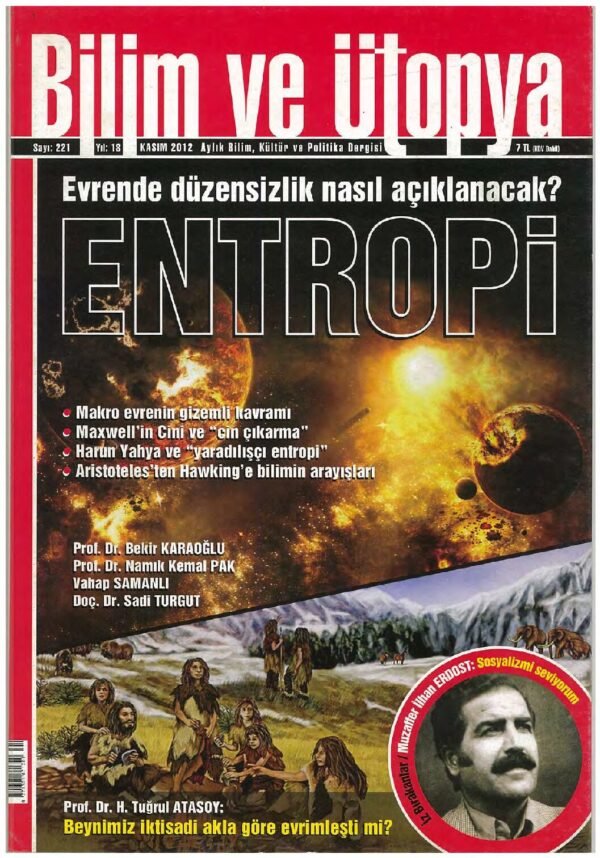 Entropi (E-Dergi/PDF) - Bilim ve Ütopya